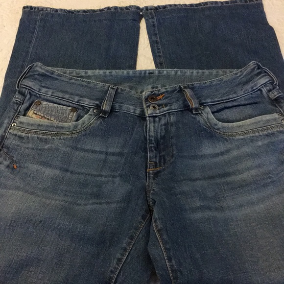 Diesel | Jeans | Diesel Industrial Denim Capri Flare Jeans | Poshmark